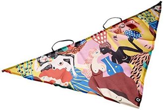 Desigual Mask_Foulard Colour Gir Veil, Jaune, U Femme