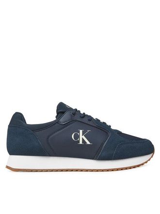 Calvin Klein Jeans Sneakers Retro Runner Sock Lace Up Ny-Su YM0YM01326 Dunkelblau