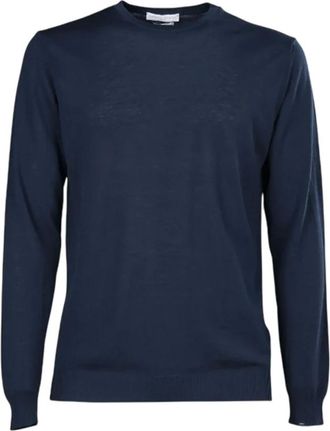 Daniele Fiesoli Homme, Pulls, Bleu, Taille: S O-Neck Jumper