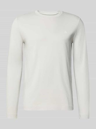 Marc O'Polo Shaped Fit Langarmshirt aus reiner Baumwolle