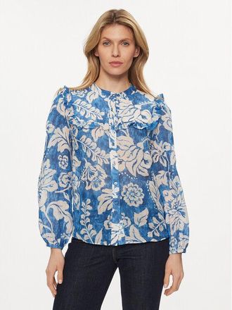 Luisa Spagnoli Hemd Bacca 540789 Blau Regular Fit