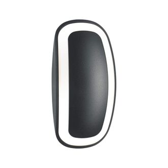 Paulmann Outdoor Wandleuchte Signea, Anthrazit, IP44, 230V, Warmwei&szlig;, Bewegungsmelder