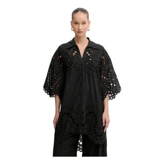 Charo Ruiz Ibiza Blouse Tao - Femme - Blouses et Chemises - Noir - Taille: 36 FR