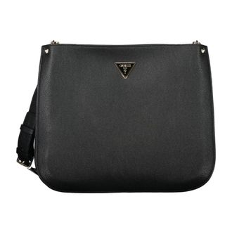 Guess Femme, Sacs, Noir, Taille: ONE Size Sac Bandouli&egrave;re Femme Noir Meridian