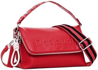 Desigual Sac de corps cross en polyur&eacute;thane pour femme, rouge