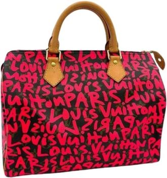 Louis Vuitton Sac &agrave; main Monogram Graffiti Pre-owned - Femme - Pre-owned - Brun - Taille: ONE Size