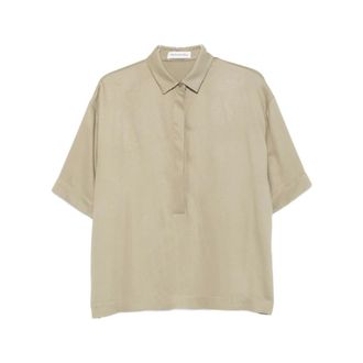 Frankie Shop Femme, Tops, Vert, Taille: 38 FR Polo Chemises