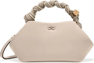 Ganni Femme, Sacs, Beige, Taille: ONE Size Handbag