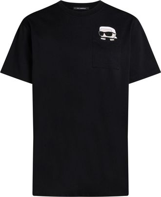 Karl Lagerfeld Ikon T-Shirt - Schwarz