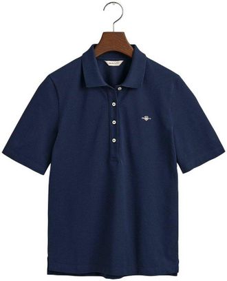 GANT Poloshirt SLIM SHIELD KA PIQUE POLO mit grafischer Logostickerei auf der Brust