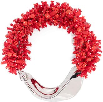 Dries Van Noten Femme, Accessoires, Rouge, Taille: ONE Size Choker Necklace