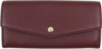 Pourchet Femme, Accessoires, Rouge, Taille: ONE Size Grand Porte-monnaie