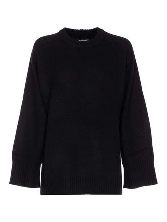 Loulou Studio Pull Col Rond - Noir