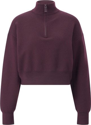Victoria Beckham Cropped Zip-Pullover