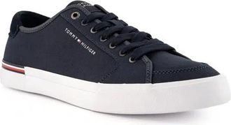 Tommy Hilfiger Herren Sneaker blau Textil & Canvas