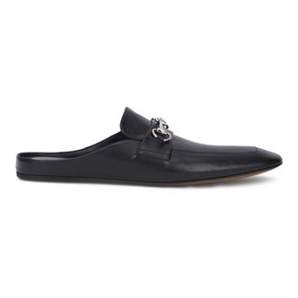 Gucci Ledermules - - Shoes - Herren - Schwarzk - 44 EU