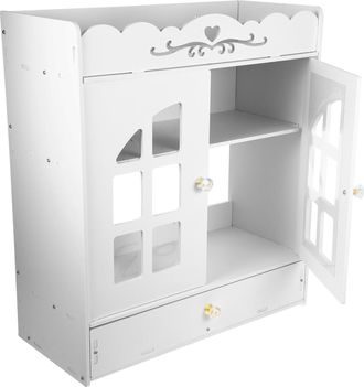 Valiclud Moderner Badezimmer Wandh&auml;ngeschrank aus Langlebigem Staubgesch&uuml;tztes Badregal mit Doppelklappt&uuml;ren Praktischer Organizer f&uuml;r Toilettenbedarf und Deko