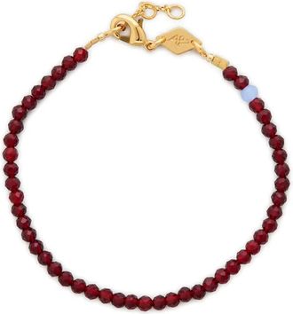 Anni Lu bracelet &agrave; perles - Rouge