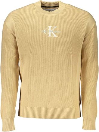 Calvin Klein Herren, Strickwaren, Beige, 2XLGr&ouml;&szlig;e