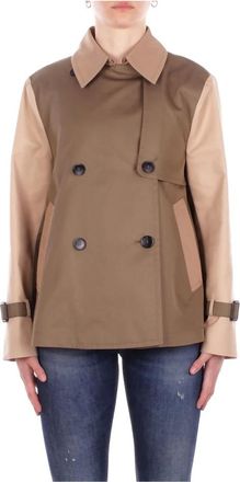 Max Mara Femme, Manteaux, Vert, Taille: 36 FR Giubbotto
