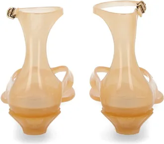 Chlo&eacute; Jelly Thermoplastic Polyurethane Sandal - Beige