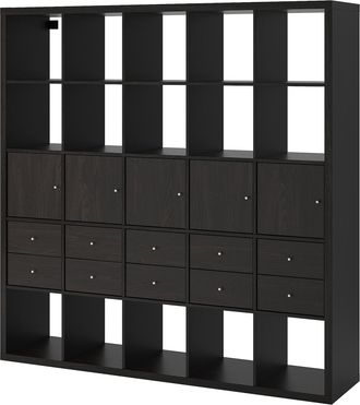 IKEA KALLAX Regal mit 10 Einsätzen