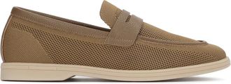 Kazar Homme, Chaussures, Beige, Taille: 45 EU Chaussures slip-on pour hommes Kazar avec tissu perfor&eacute; et d&eacute;tails en cuir