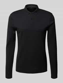Christian Berg Regular Fit Poloshirt mit Knopfleiste