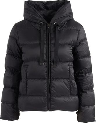 Max Mara Femme, Vestes, Noir, Taille: 36 FR Mtcoceano Veste matelass&eacute;e