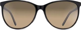 Maui Jim lunettes de soleil Ocean &agrave; monture ronde - Noir