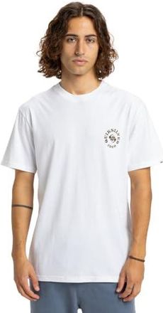 Quiksilver Ev Summer Salt - T-Shirt &agrave; Manches Courtes - Homme - L - Blanc