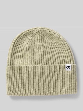 OPUS Beanie mit Label-Detail Modell Afemina