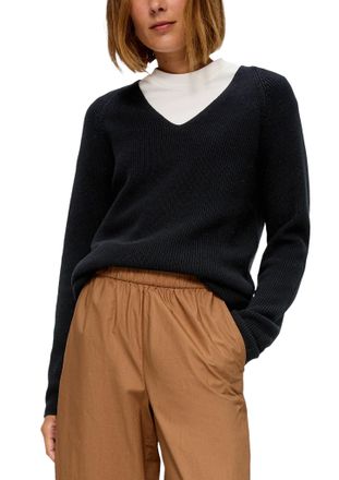 s.Oliver Strickpullover mit Raglan&auml;rmeln