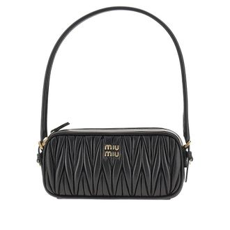 Miu Miu Matelass&eacute; nappa leather mini bag Woman One Size