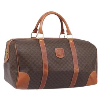 Celine Sac Boston Vintage doccasion - Femme - Pre-owned - Brun - Taille: ONE Size