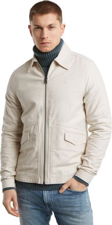 G-Star Herren Zip Overshirt, Weiß (chalk D25571-D750-127), XL