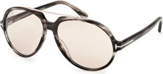 Tom Ford unisex, Accessoires, Brun, Taille: 59 MM Lunettes de soleil &eacute;l&eacute;gantes Tf1210