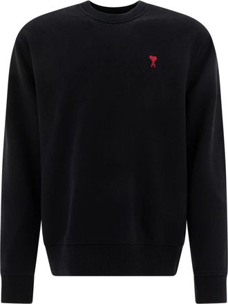 Ami Ami de Coeur Sweatshirt - - Sweatshirts & Hoodies - Herren - Schwarzk - S