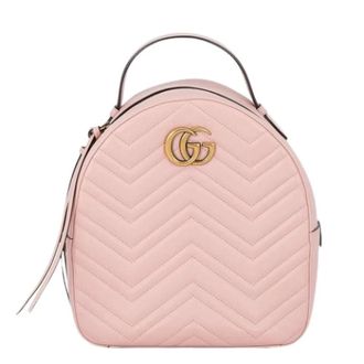 Gucci Pre-owned Sac &agrave; dos GG Marmont - Femme - Pre-owned - Rose - Taille: ONE Size