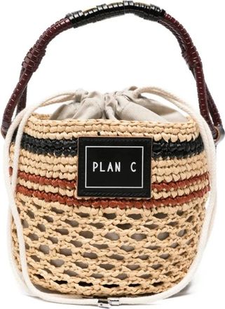 Plan C Plan C, Femme, Sacs, Multicolore, Taille: ONE Size Sac Seau
