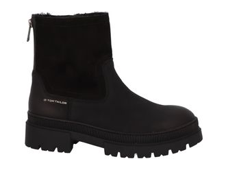 Tom Tailor Tom Tailor Damen 4294906 Stiefelette, Black, 40 EU