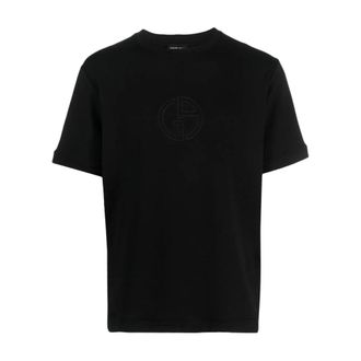 Giorgio Armani T-Shirts - - Tops - Herren - Schwarzk - 3XL
