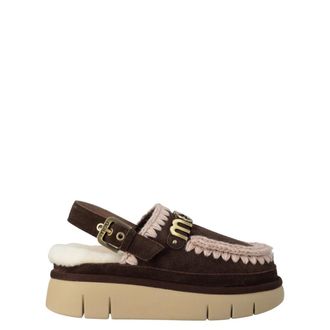 Mou Bounce Clog mit Fersenriemen - - Shoes - Damen - Braun - 39 EU