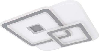 ETC Shop Etc-shop - Plafonnier plafonnier lampe dintérieur smart home dimmable avec fonction mémoire, veilleuse, télécommande, couleurs réglables, 1x led 1x