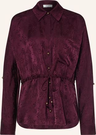 Liu Jo Liu Jo Hemdbluse Aus Jacquard rot