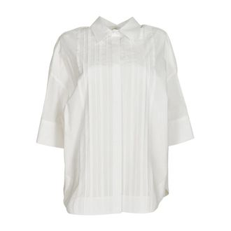 P.A.R.O.S.H. Parosh Shirts White - - Blouses & Shirts - Damen - Wei&szlig; - M