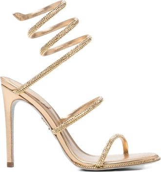 Rene Caovilla Femme, Chaussures, Jaune, Taille: 37 1/2 EU Chaussures Caovilla