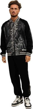Carlo Colucci Homme, Sport, Noir, Taille: M C8411 Tracksuit