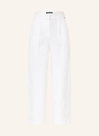 A|X Armani Exchange Marlenehose Aus Leinen weiss