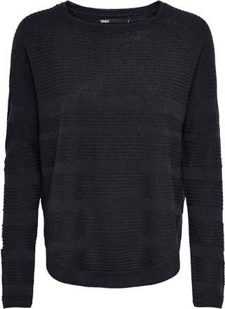 Only Onlcaviar L/s Pullover KNT Noos, Pull Femme, Bleu (Night Sky Night Sky), 36 (Taille Fabricant: Small)